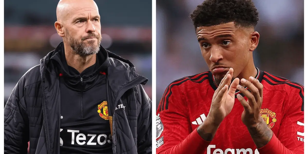 [PHOTO] The photo of Jadon Sancho that makes Erik ten Hag angry
